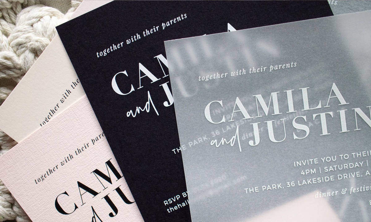 The Printable Shop Best Wedding Invitations in Melbourne | Wedding Chicks